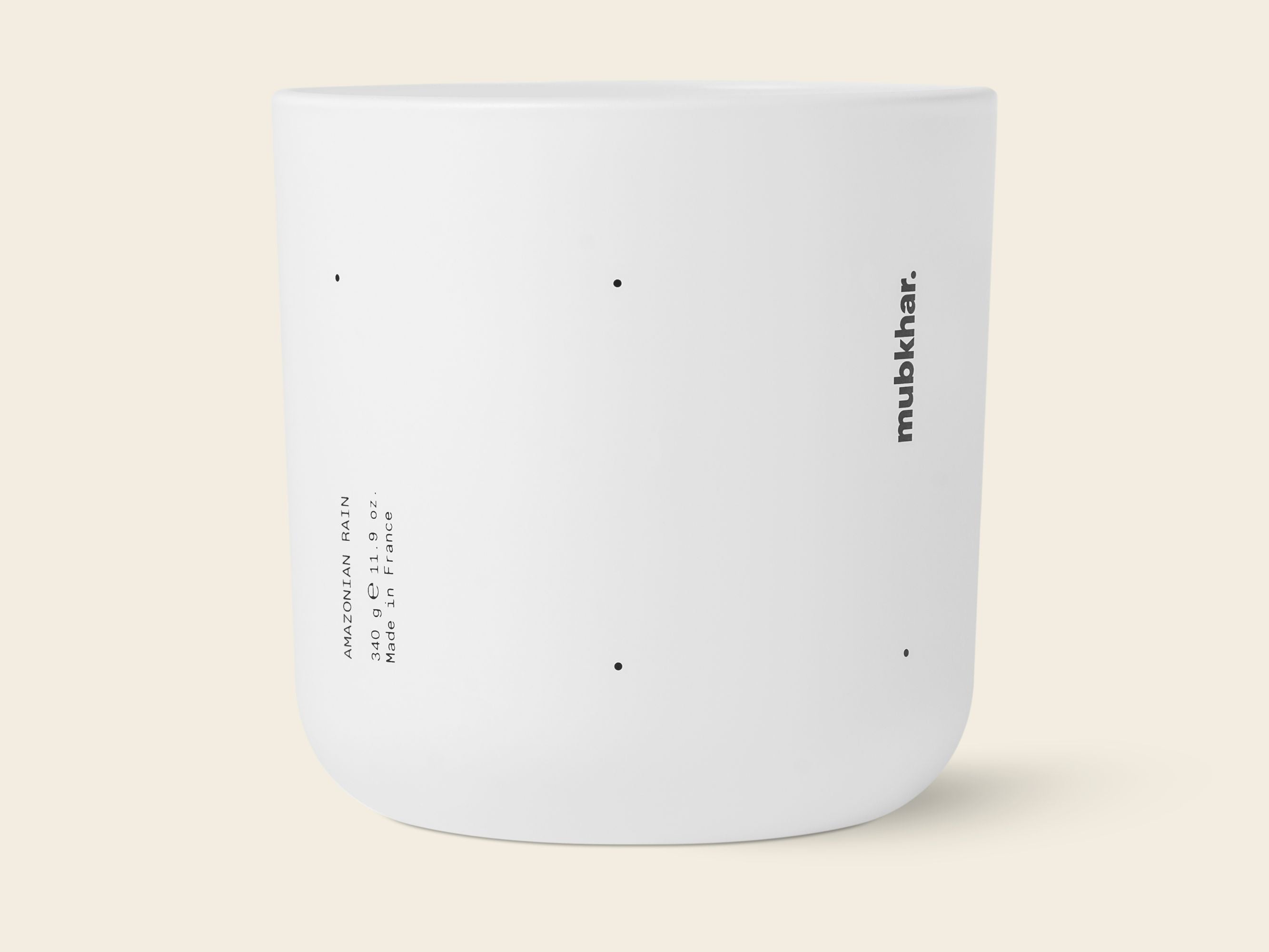 Amazonian Rain Scented Candle 340gm - Luxury Home Fragrance – Mubkhar Qatar